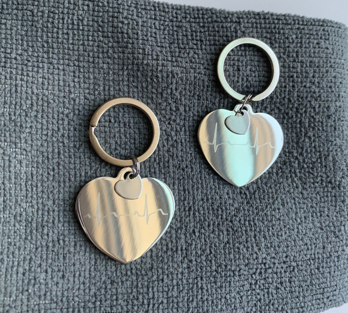 Heartbeat Keychain – Hazel Charm Shop