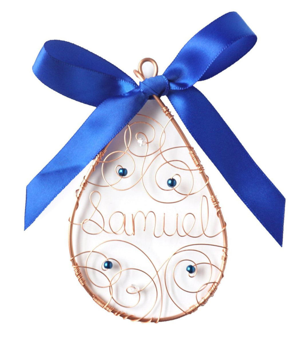 Personalized Name Ornament – Hazel Charm Shop