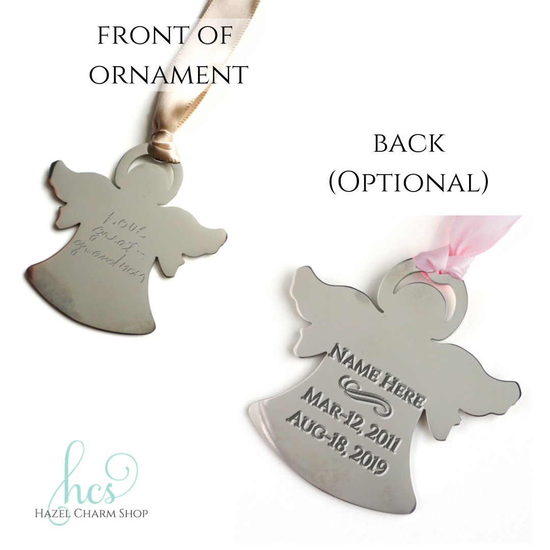 Handwriting Angel – Hazel Charm Shop