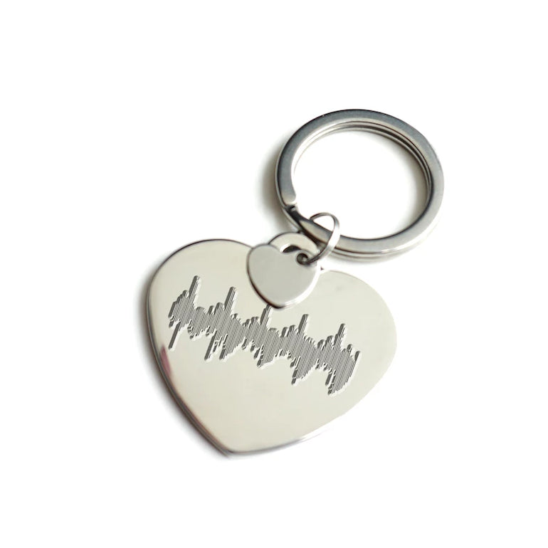 Heartbeat Keychain – Hazel Charm Shop