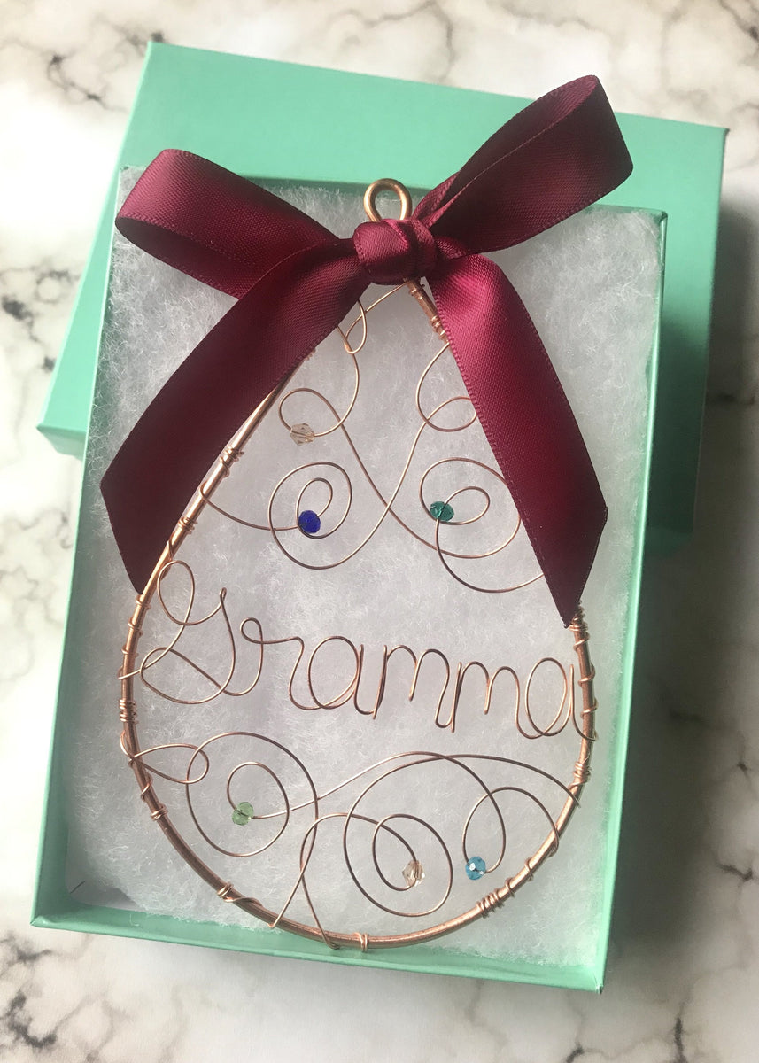 Grandma Ornament – Hazel Charm Shop