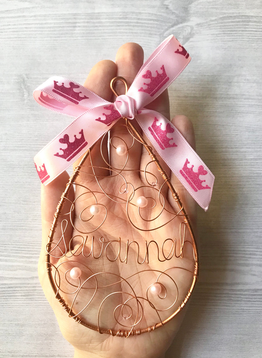 Princess Themed Ornament – Hazel Charm Shop