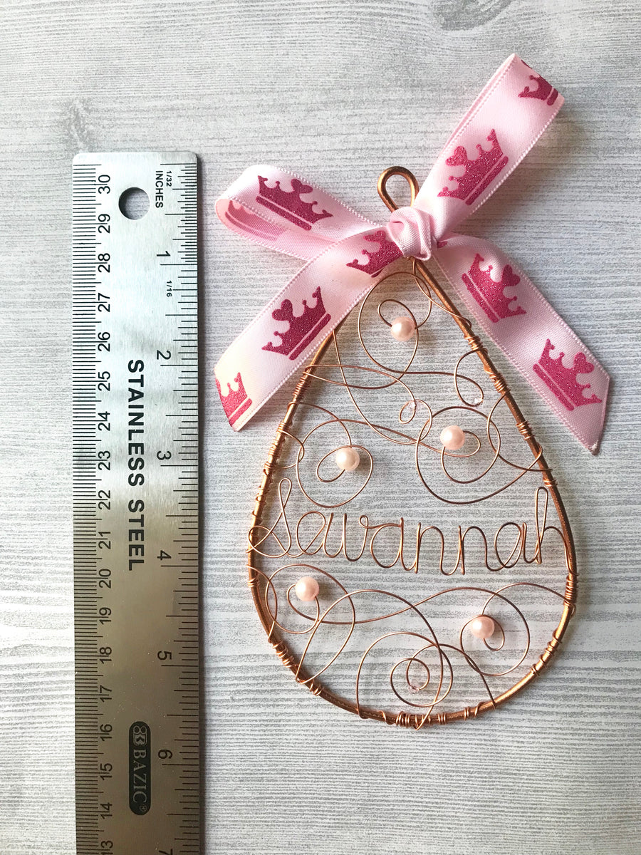 Princess Themed Ornament – Hazel Charm Shop