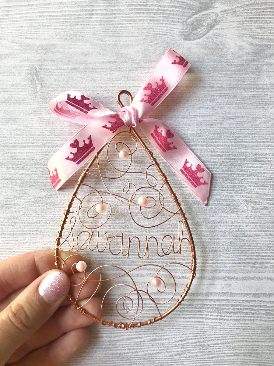 Princess Themed Ornament – Hazel Charm Shop